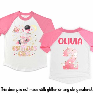Outer Space Birthday Girl Shirt, Space Birthday Girl Shirt, Space ...