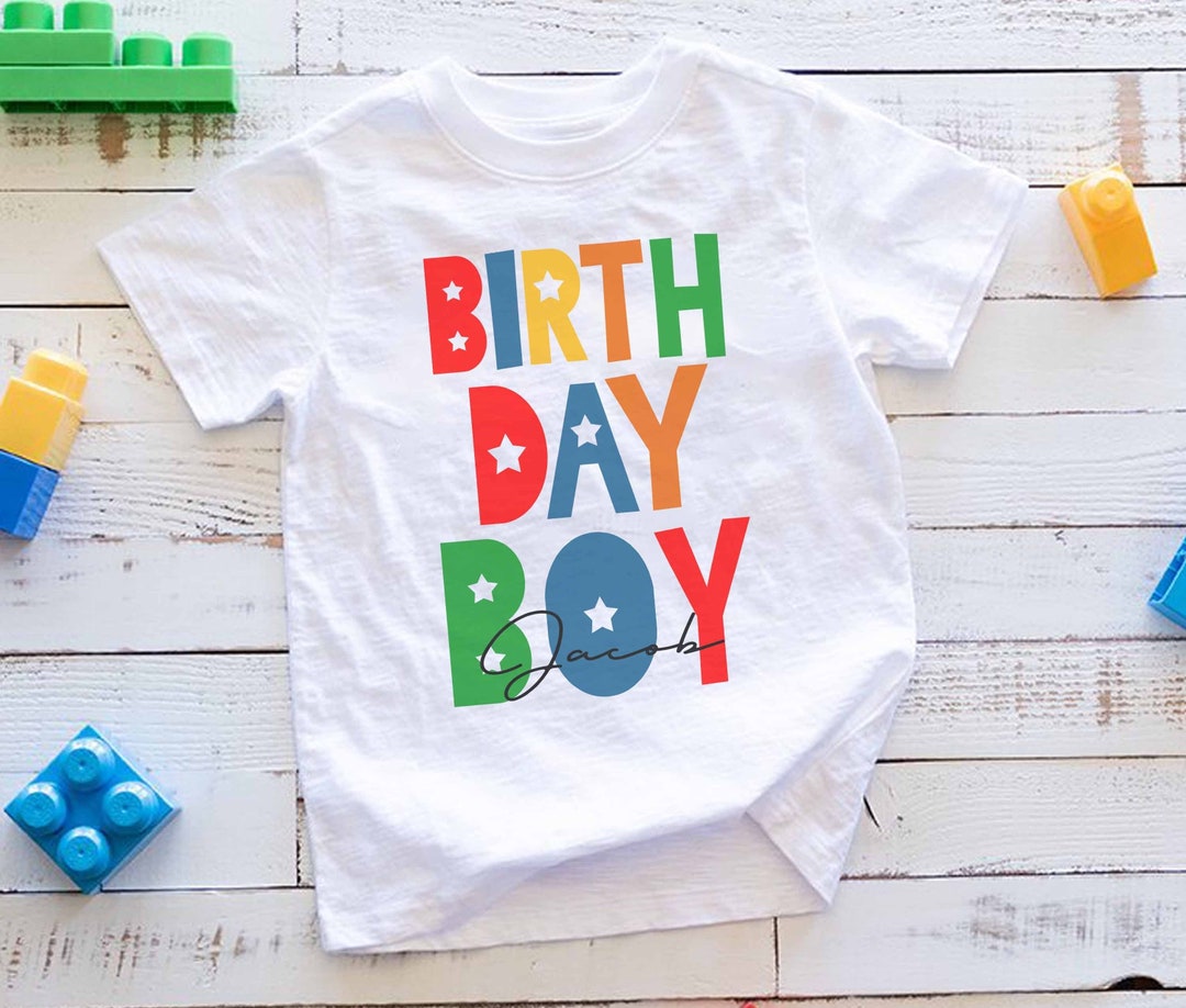 Birthday Boy Shirts, Trendy Birthday Boy Shirt, Birthday Shirts for ...
