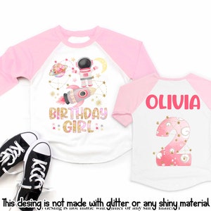 Outer Space Birthday Girl Shirt, Space Birthday Girl Shirt, Space ...