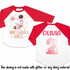 Outer Space Birthday Girl Shirt, Space Birthday Girl Shirt, Space ...