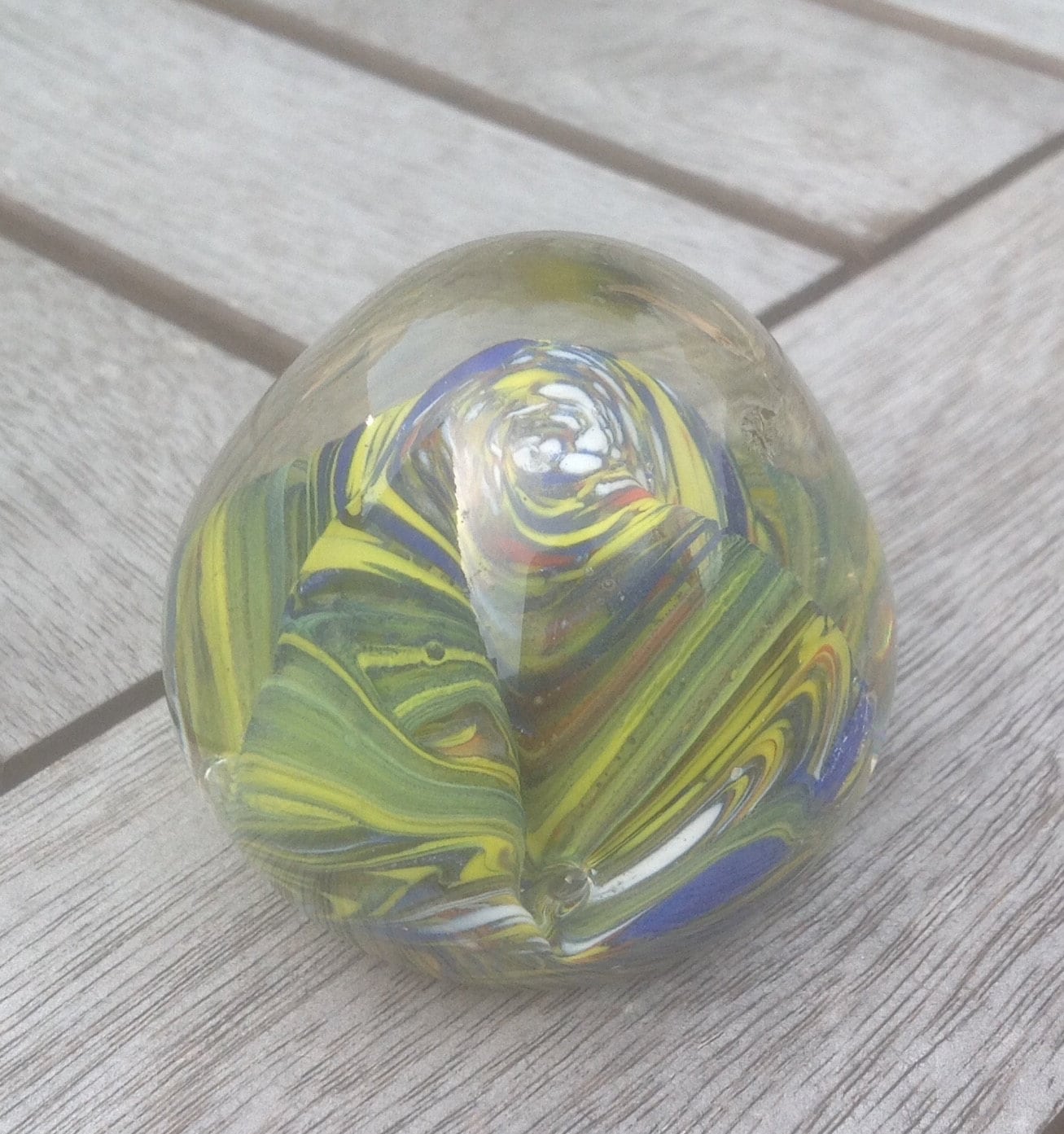 Murano Glass Paperweight - Etsy