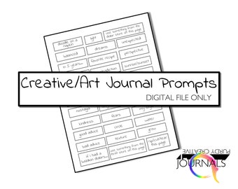 Creative Prompt Cards - Etsy