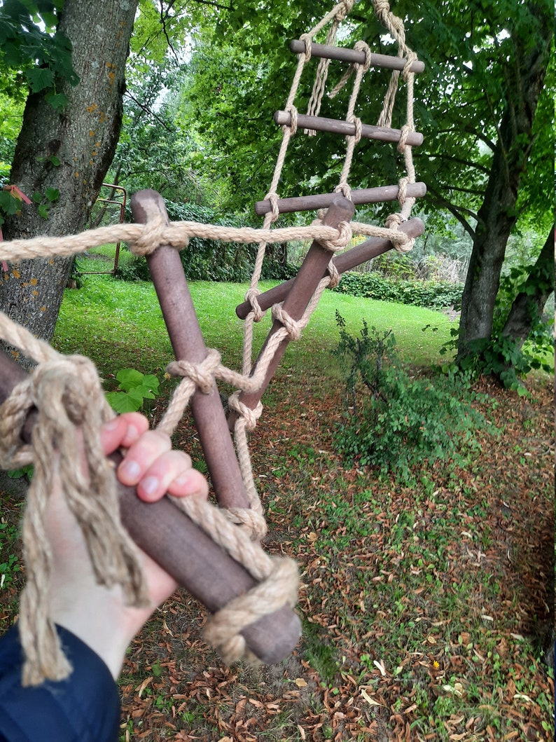 Large Triple Rope Ladder - Etsy