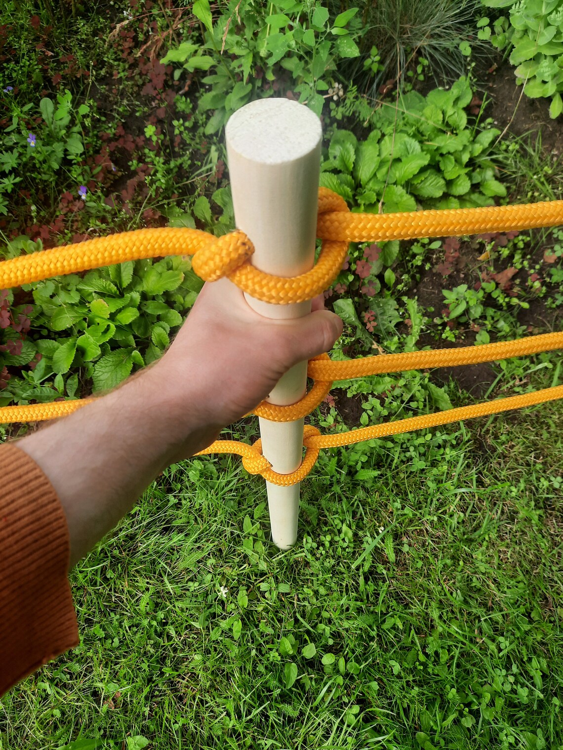 Decorative Rope Fence for Gardens, Parks and Backyards, 3.3 100 Feet ...