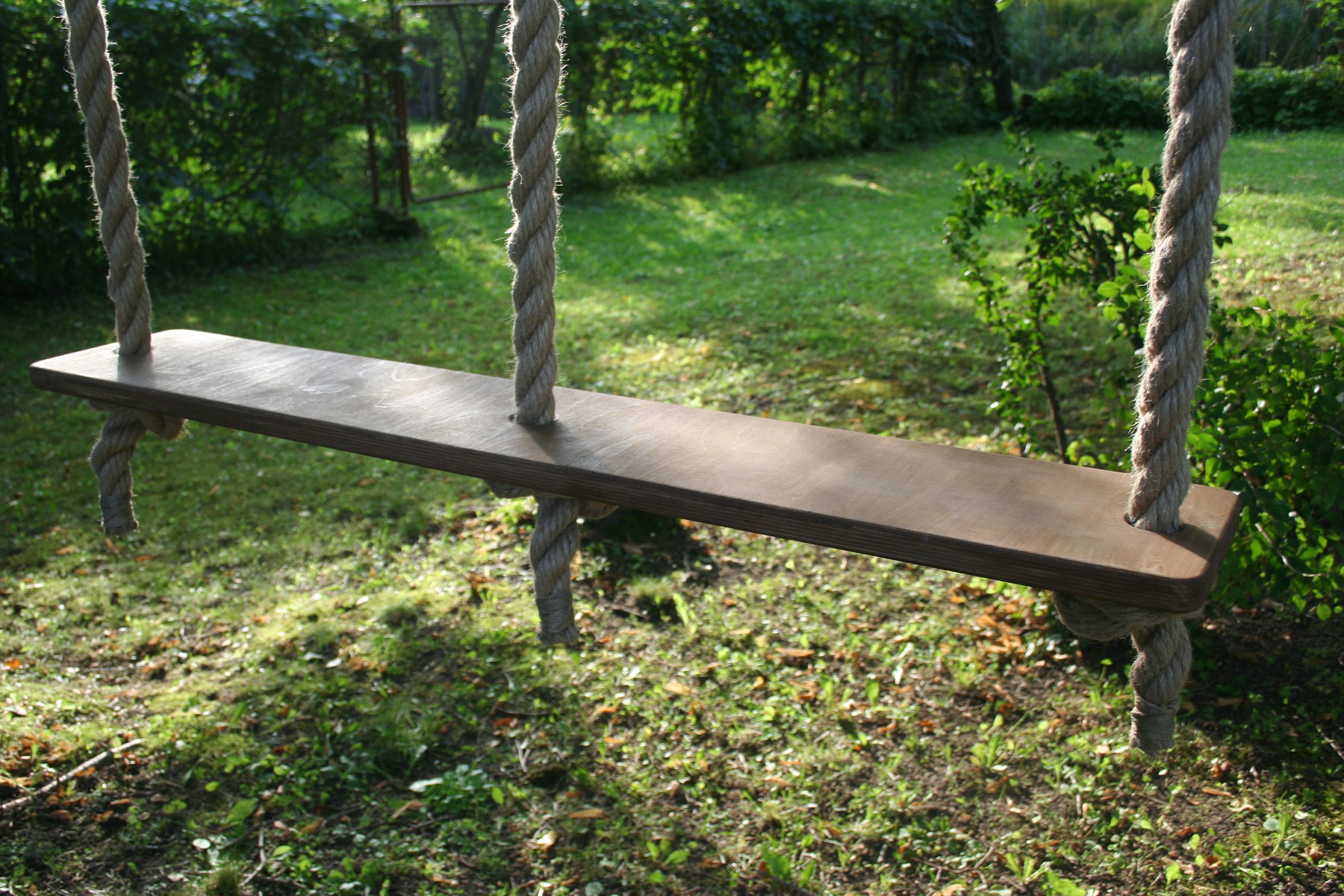 Large Rustic Swing 3.3 Feet 1m Wide 6.6-66 Feet Long Rope - Etsy