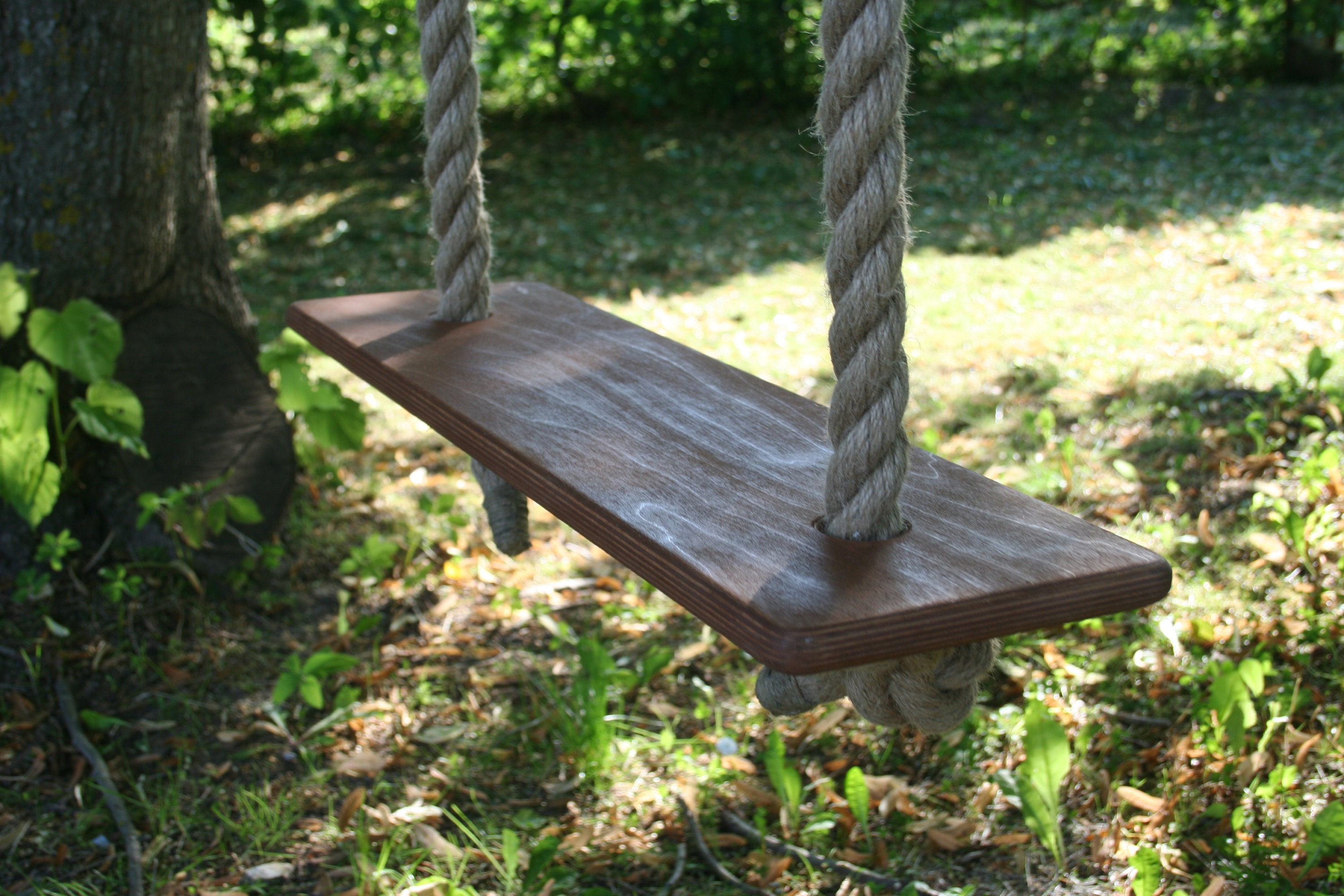 Classic Swing With Minimalistic Rustic Design Great for Outdoors and ...