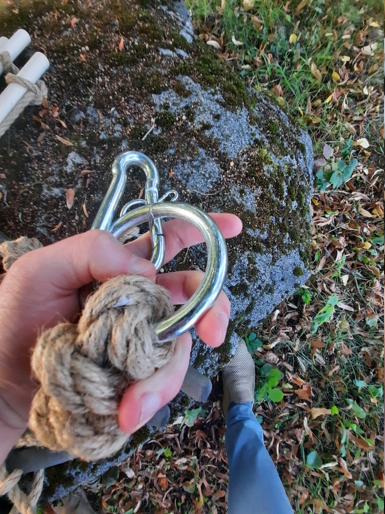 Climbing Rope Ladder, Tree House Ladder, Garden Accessory, Long Rope ...