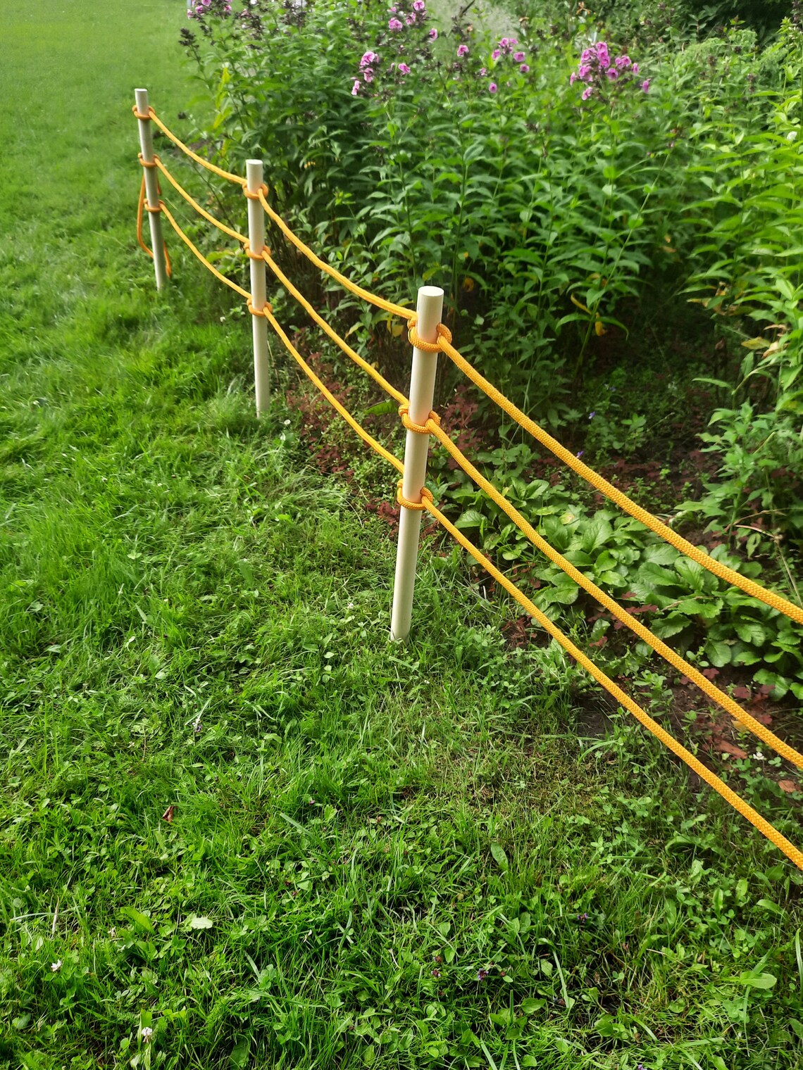 Decorative Rope Fence for Gardens, Parks and Backyards, 3.3 100 Feet ...