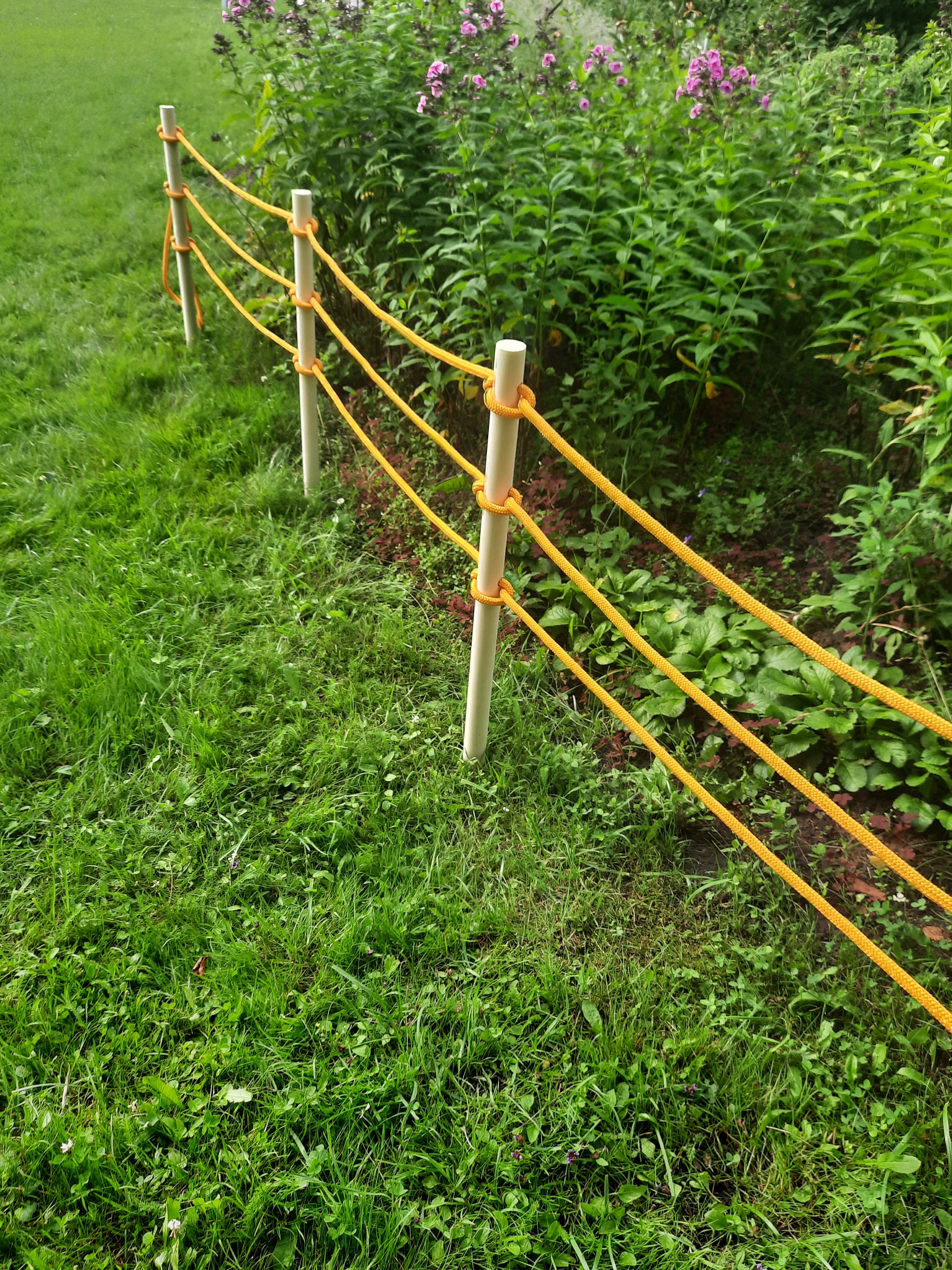 Decorative Rope Fence for Gardens, Parks and Backyards, 3.3 - 100 Feet ...