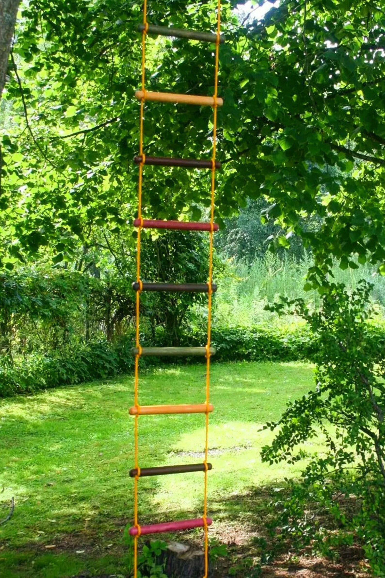 Handmade Rope Ladder, 3.3-33 Feet (1-10m) Long 1 Foot (30 Cm) Wide Rope ...