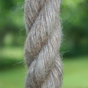 Natural Climbing Rope 6.6-66 Feet Long, 1.2" Thick Organic Climbing ...