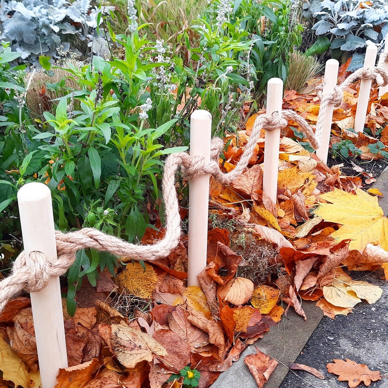 Holzpfosten braun zaun - Etsy.de