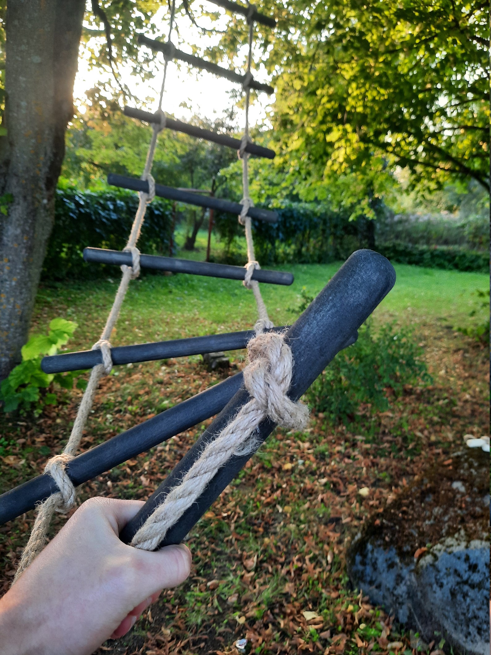 Climbing Rope Ladder, Tree House Ladder, Garden Accessory, Long Rope ...