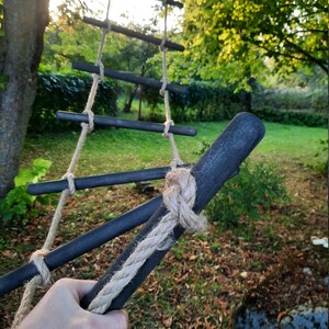Climbing Rope Ladder, Tree House Ladder, Garden Accessory, Long Rope ...