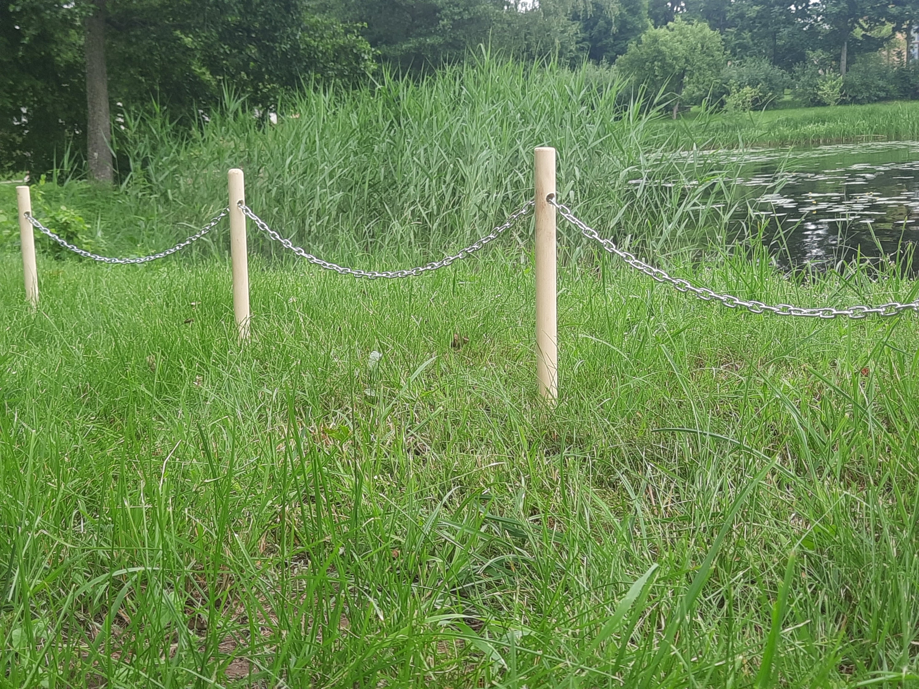 Chain Fence for Gardens,parks and Backyards, Practical and Decorative 6 ...