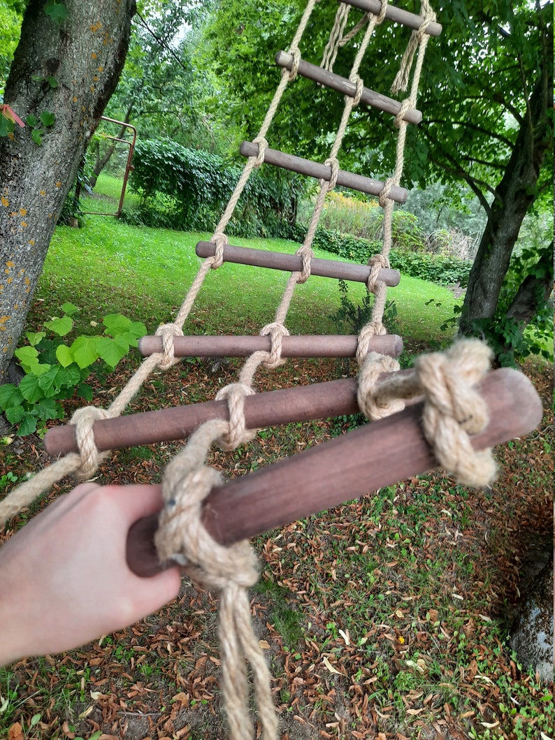 Large Triple Rope Ladder - Etsy