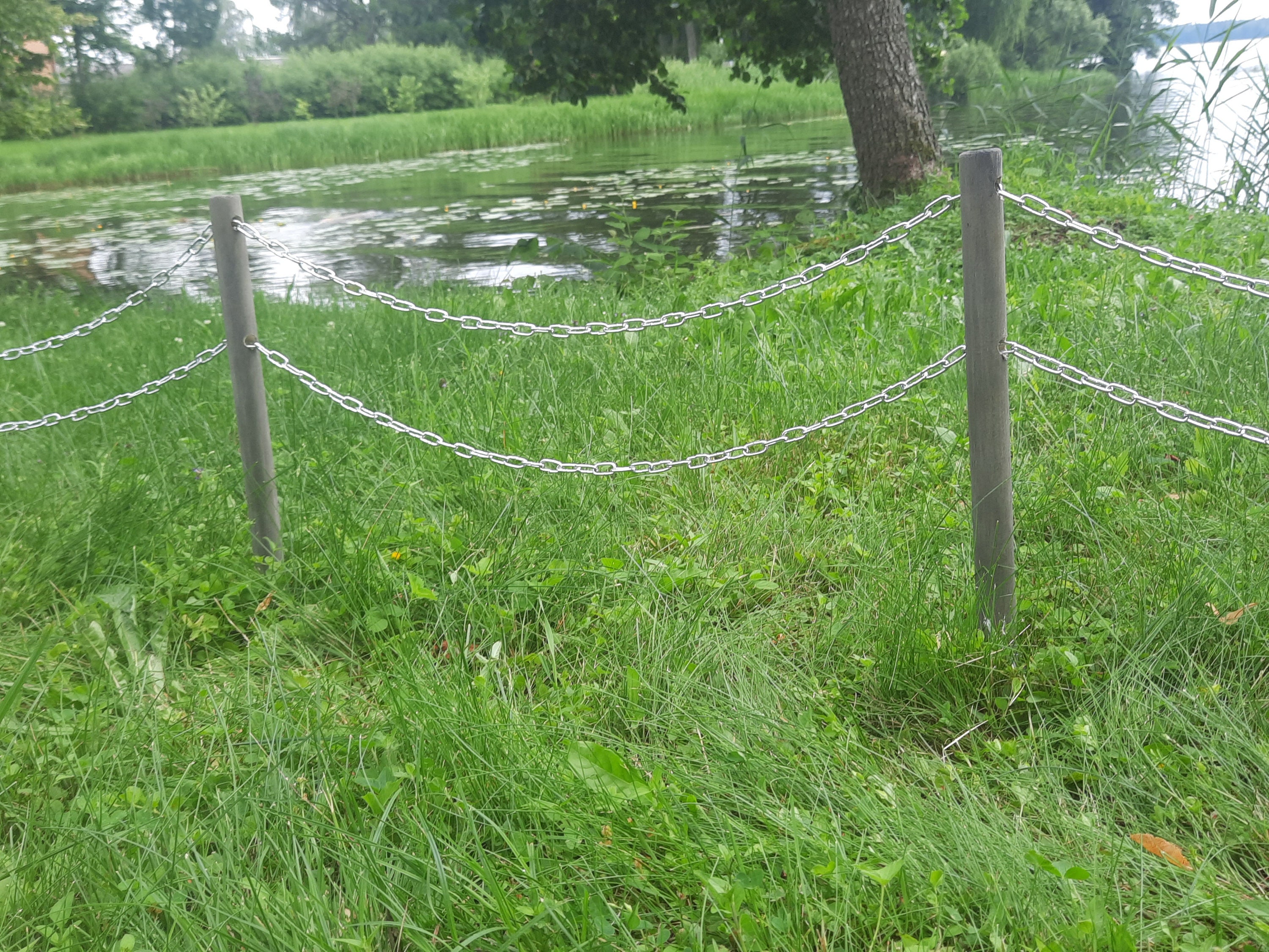 Chain Fence for Gardens Parks and Backyards, Practical and Decorative 6 ...