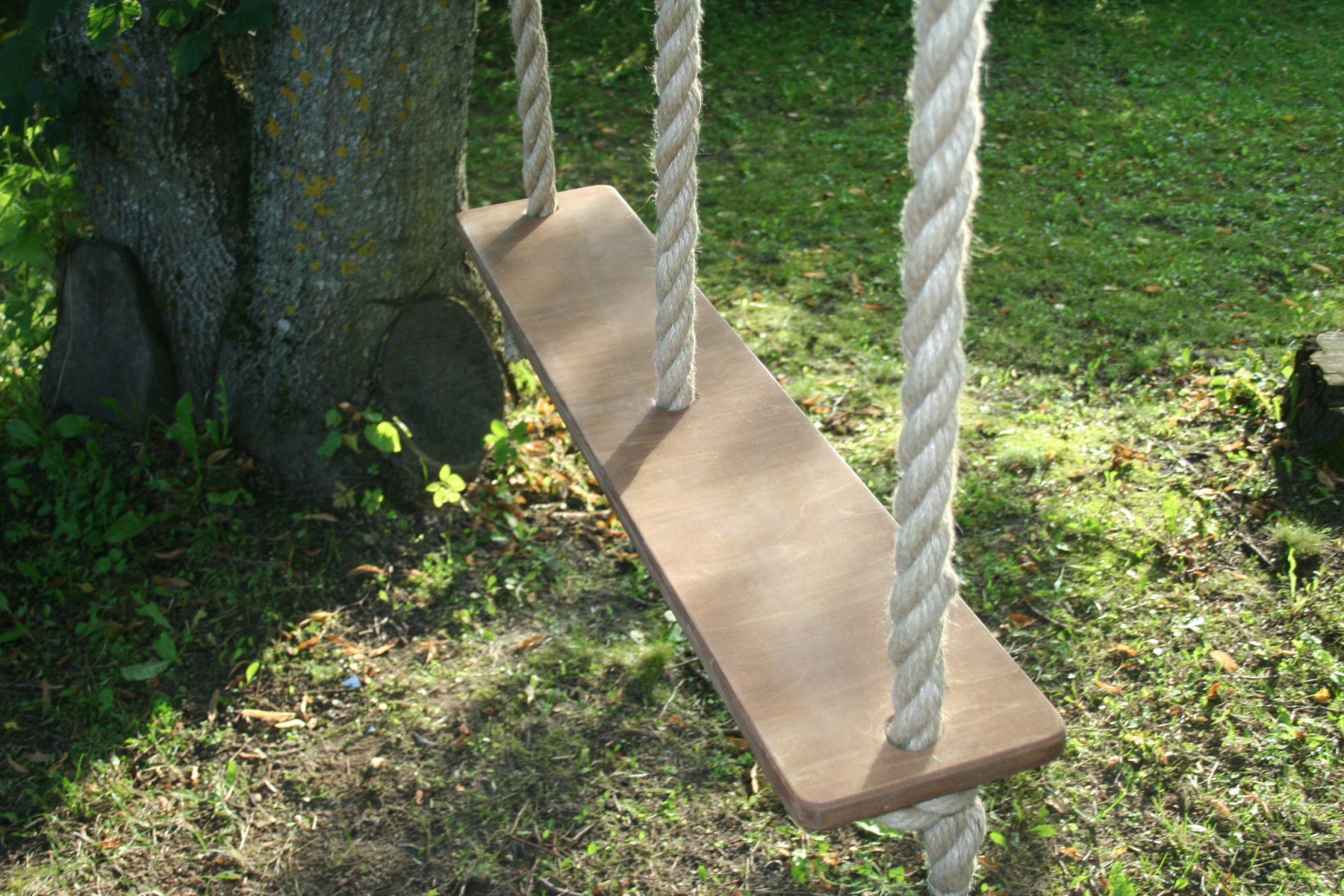Large Rustic Swing 3.3 Feet 1m Wide 6.6-66 Feet Long Rope - Etsy