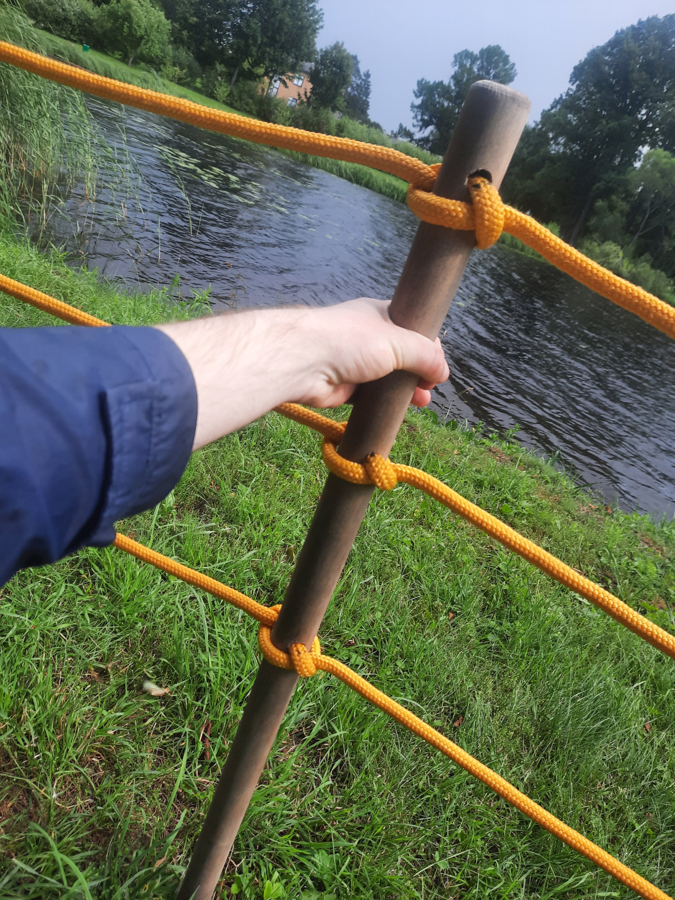 Decorative Rope Fence for Gardens, Parks and Backyards, 3.3 100 Feet ...