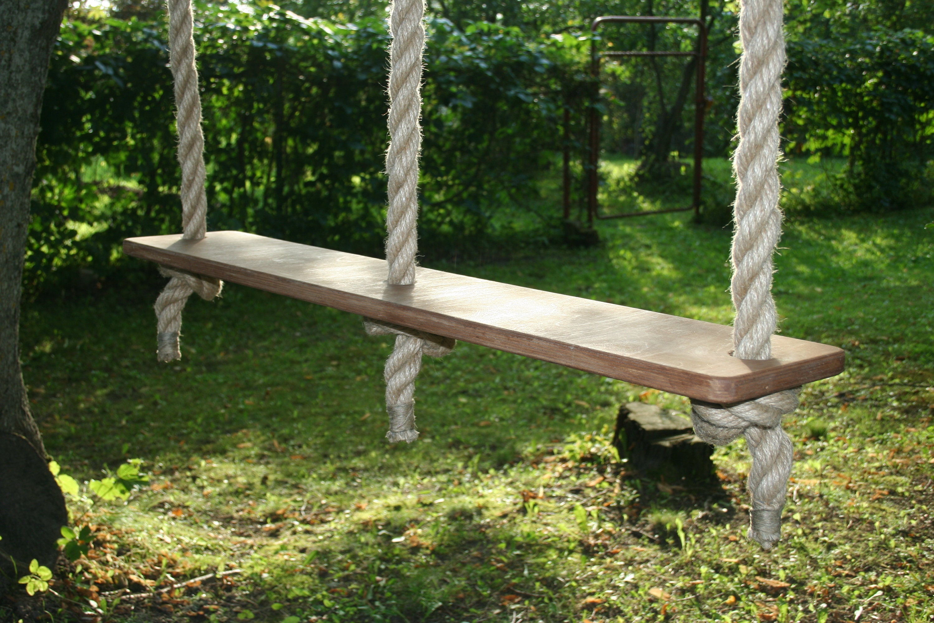 Large Rustic Swing 3.3 Feet 1m Wide 6.6-66 Feet Long Rope - Etsy