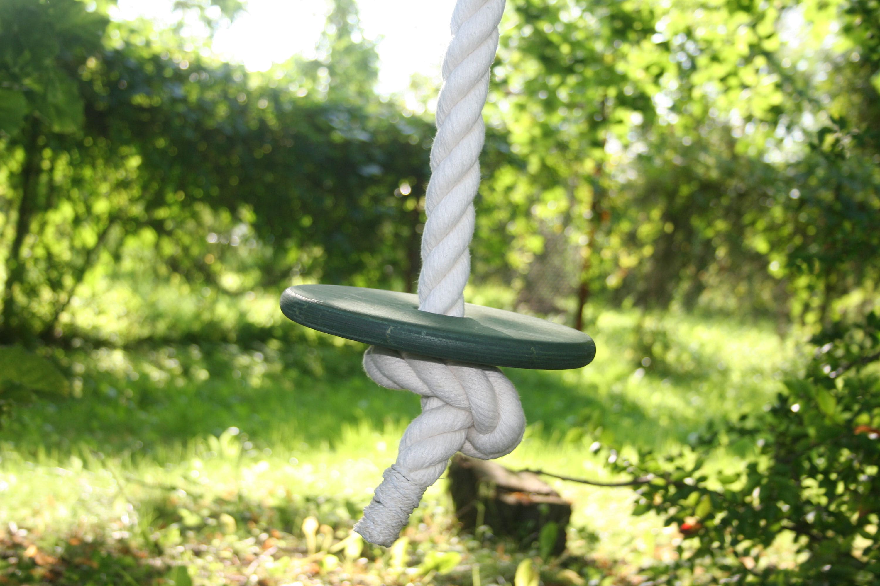 Rope Swing, 6.6-66 Feet 2-20m Long 1.2 Inch 3cm Thick White Cotton Rope ...