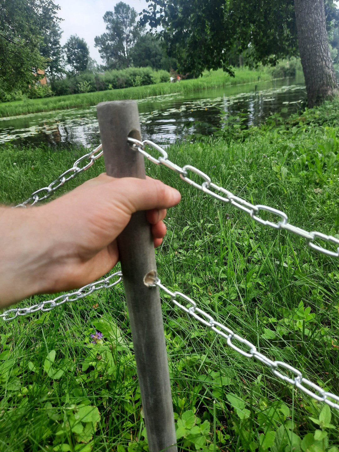 Chain Fence for Gardens Parks and Backyards, Practical and Decorative 6 ...