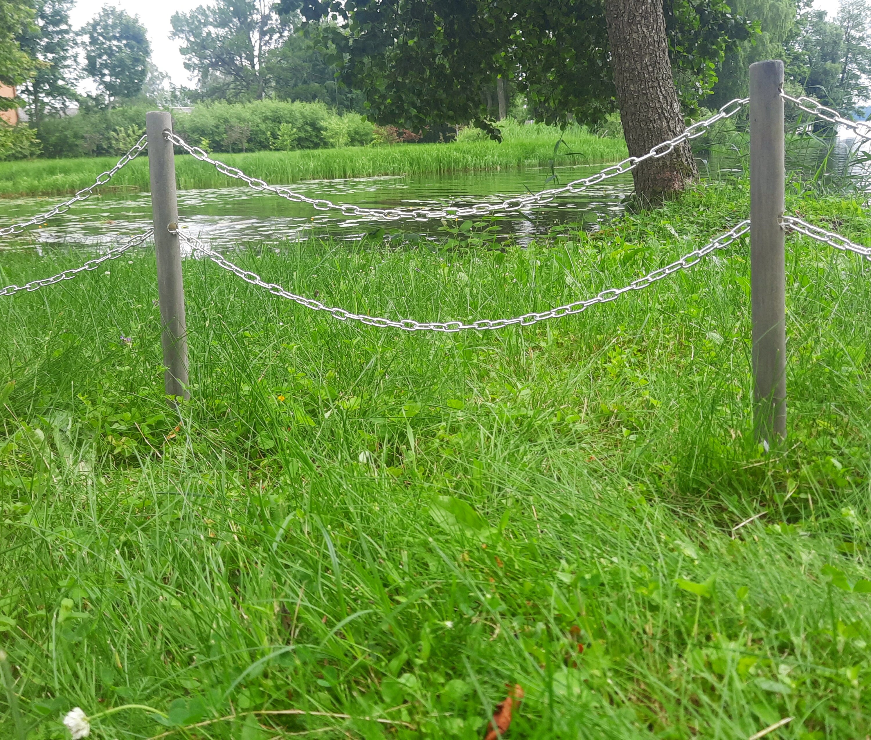 Chain Fence for Gardens Parks and Backyards, Practical and Decorative 6 ...