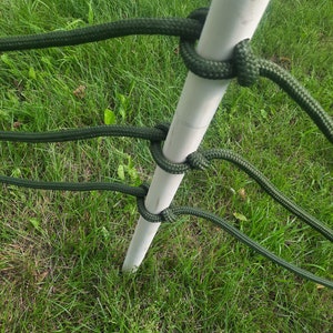 Decorative Rope Fence for Gardens, Parks and Backyards: Custom Length ...