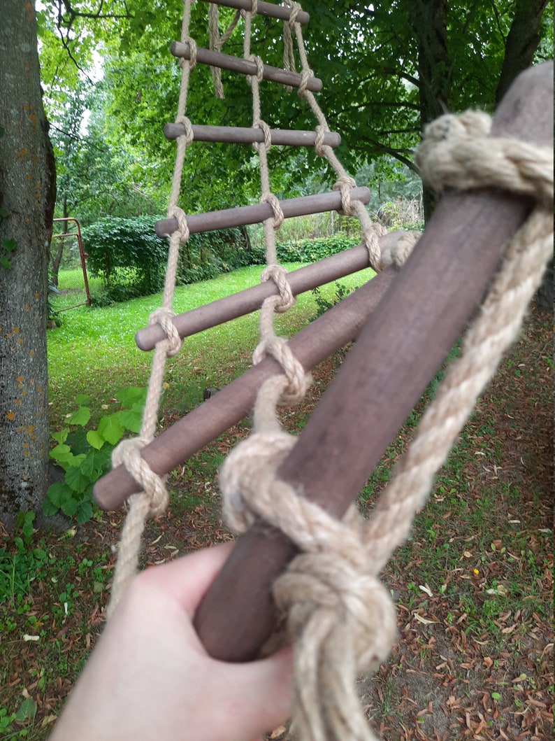 Large triple rope ladder | Etsy