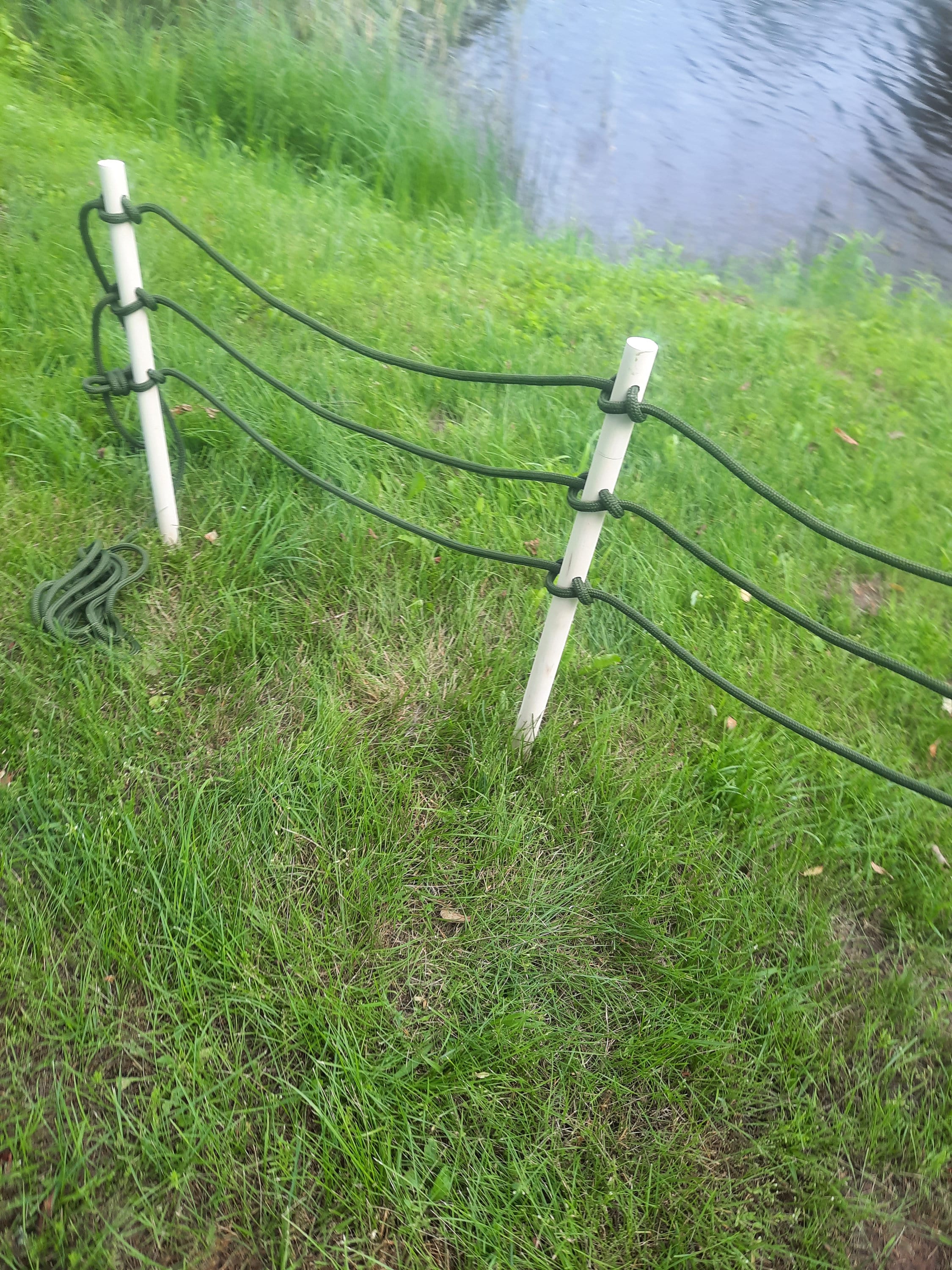 Decorative Rope Fence for Gardens, Parks and Backyards, 3.3 100 Feet ...