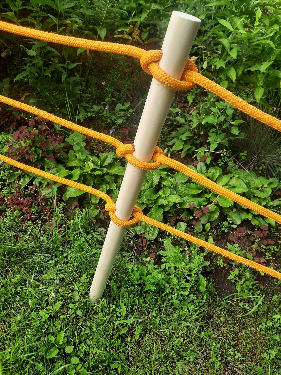 Decorative Rope Fence for Gardens, Parks and Backyards, 3.3 100 Feet ...