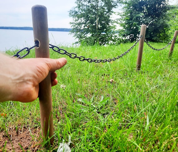 Chain Fence for Gardens Parks and Backyards Practical and - Etsy