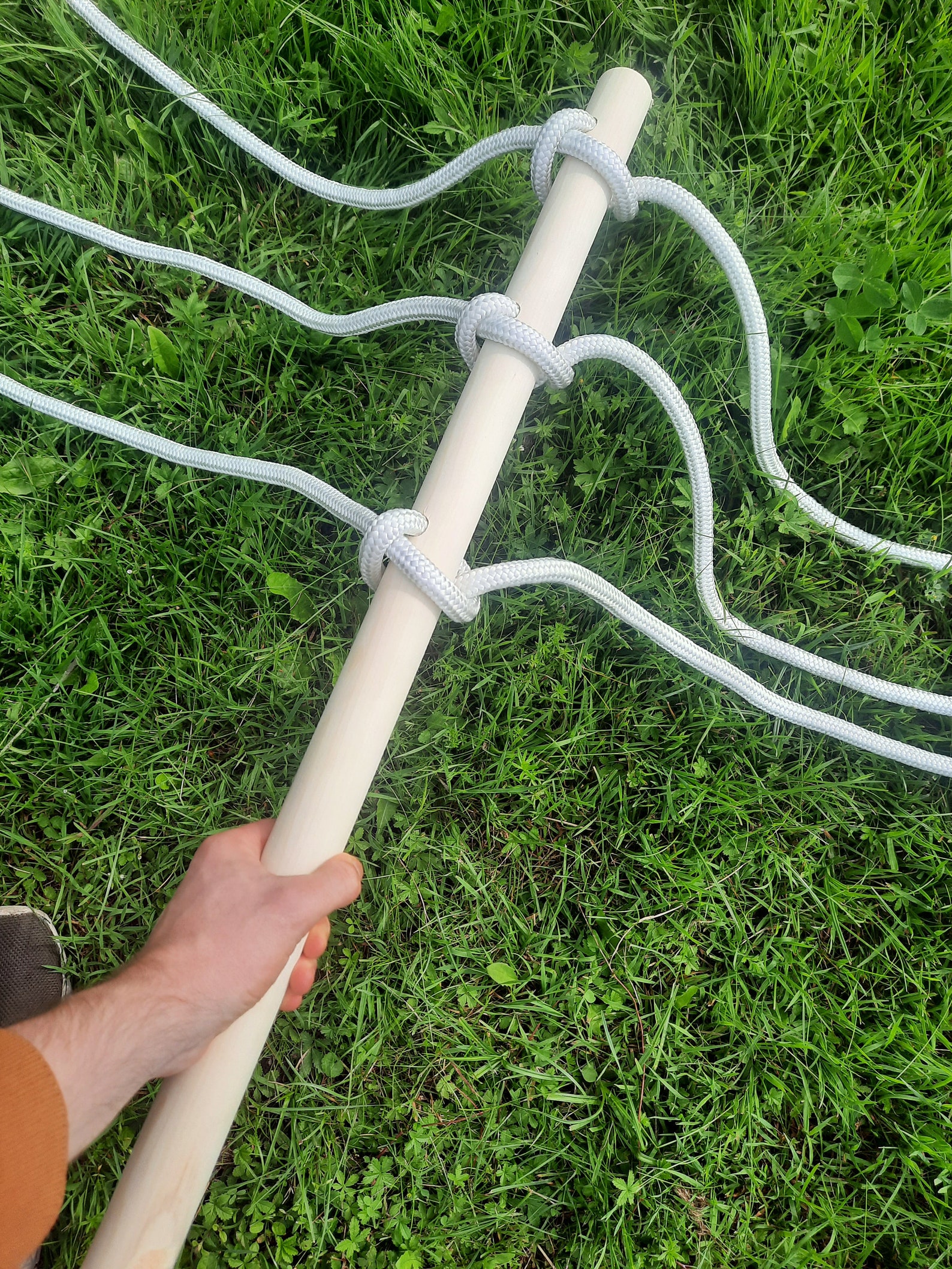 Decorative Rope Fence for Gardens, Parks and Backyards: Custom Length ...