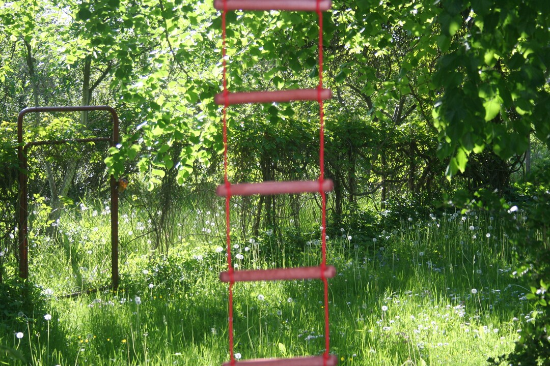 Wood Rope Ladder 3.3-33 Feet 1-10m Long 1.1 Feet 33 Cm - Etsy