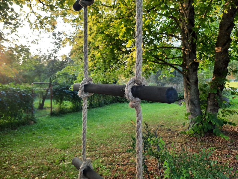Climbing Rope Ladder, Tree House Ladder, Garden Accessory, Long Rope ...