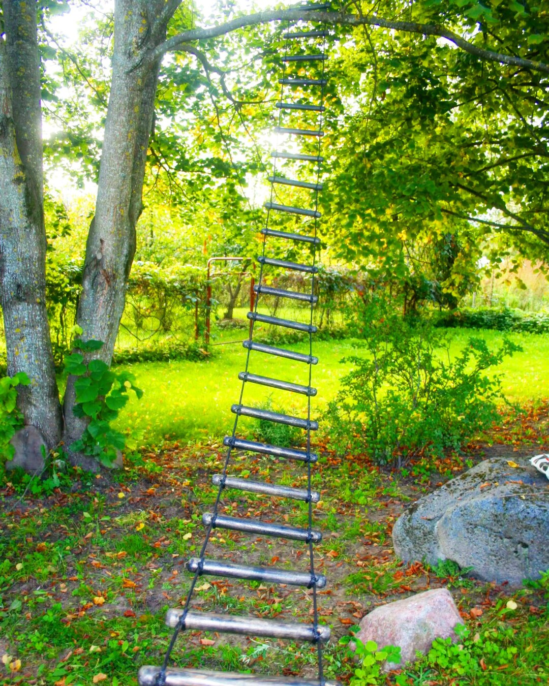 Rope Ladder, 3.3-33 Feet 1-10m Long, 1 Foot 30 Cm Wide, Handmade Rope ...