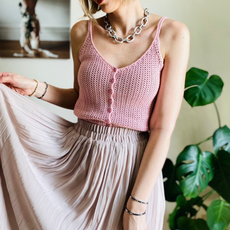 Lace Herringbone Top PDF Crochet Pattern - Etsy