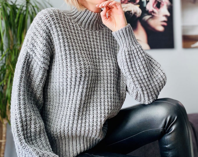 Fusion Sweater (PDF Crochet Pattern) - Etsy UK