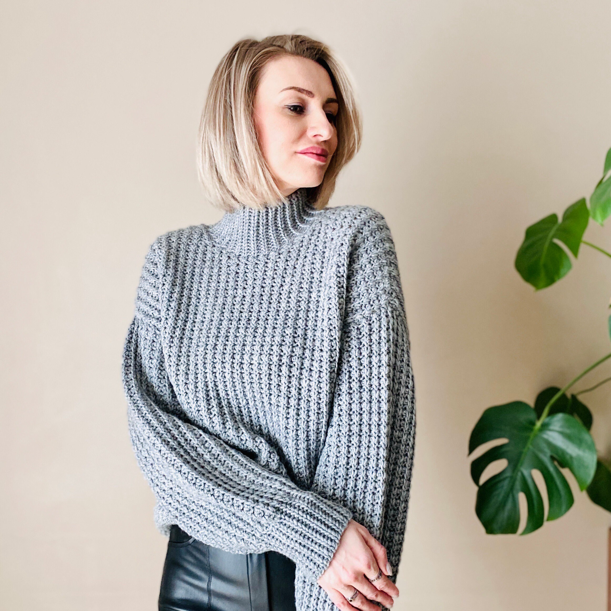 Pixel Sweater (PDF Crochet Pattern) - Etsy