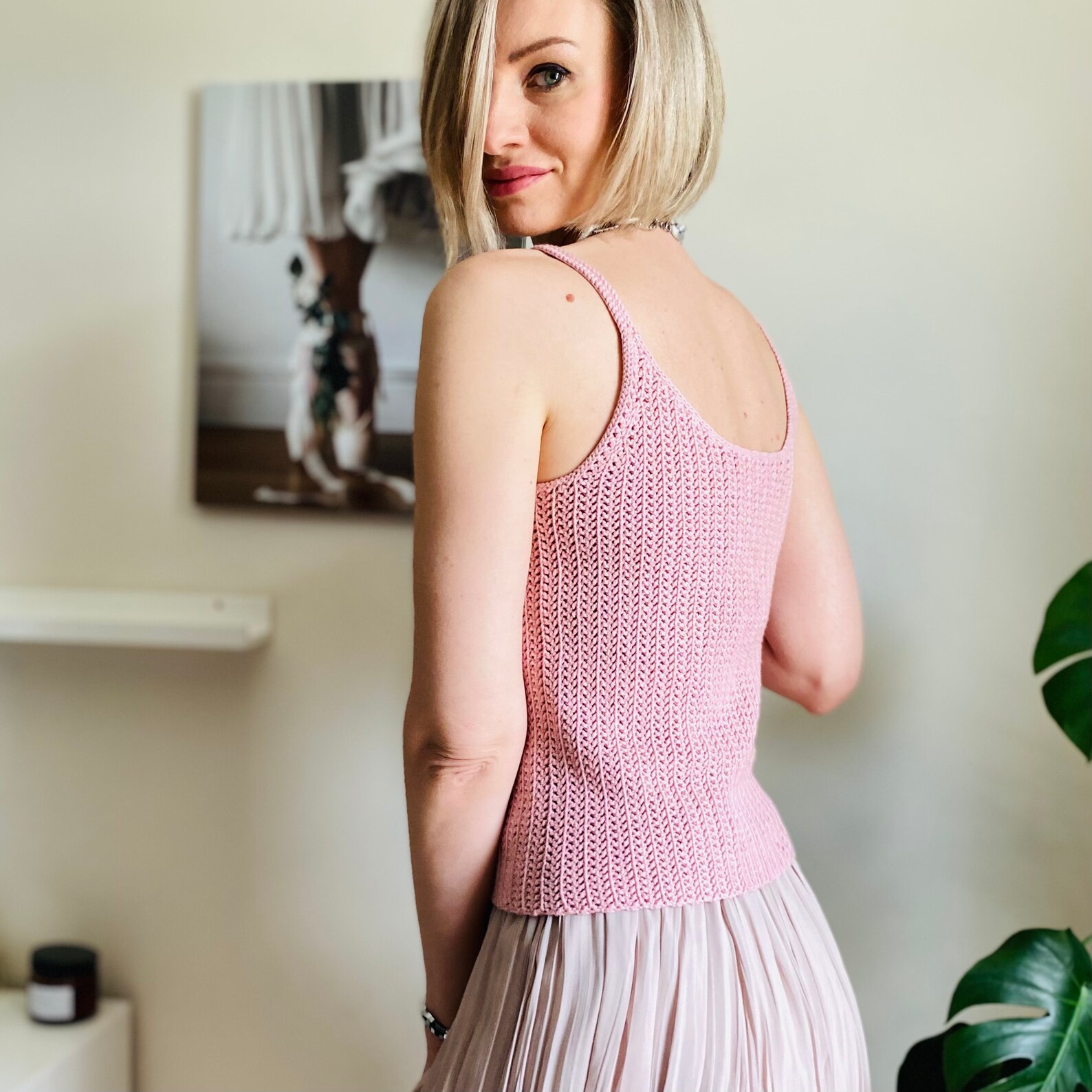 Lace Herringbone Top (PDF Crochet Pattern) - Etsy