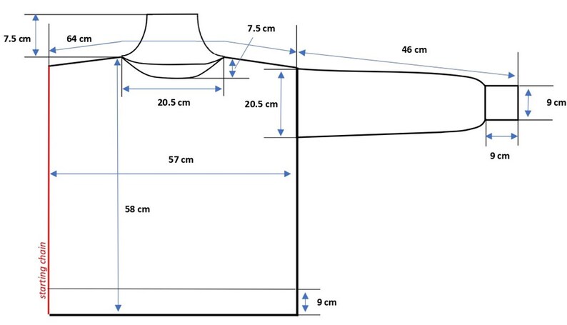 Fusion Sweater PDF Crochet Pattern - Etsy
