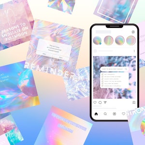 Instagram Post Spiritual Templates Bundle - Canva Templates ...