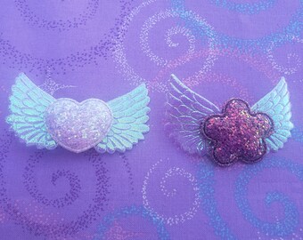 Angel Wing Hair Clip - Etsy