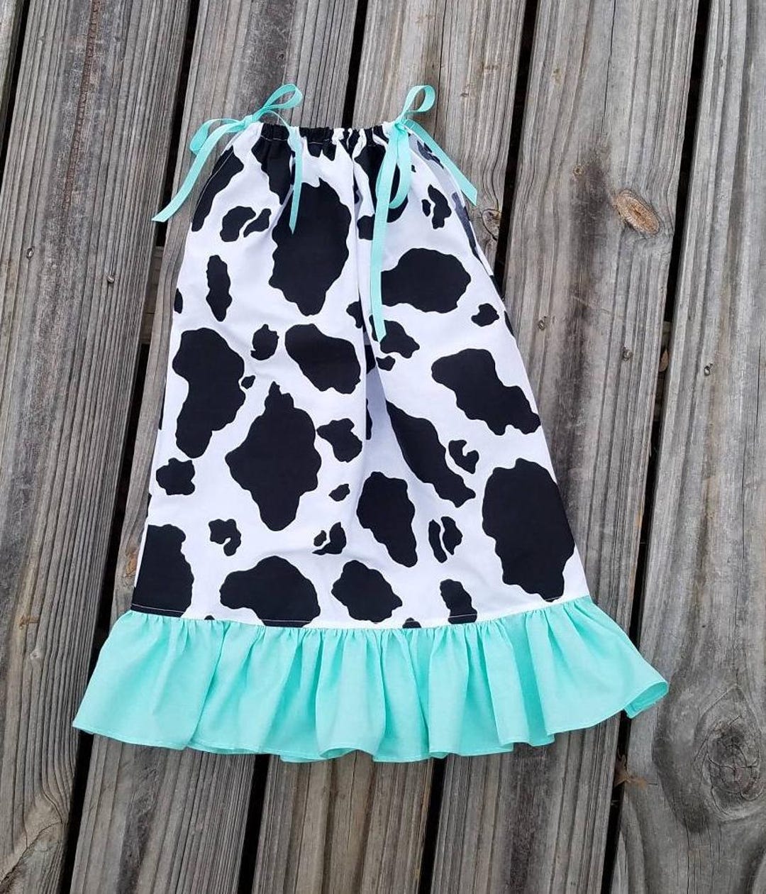 Cow Print Baby Costume, Toddler Mint Cow Costume, Western Rodeo Wear ...