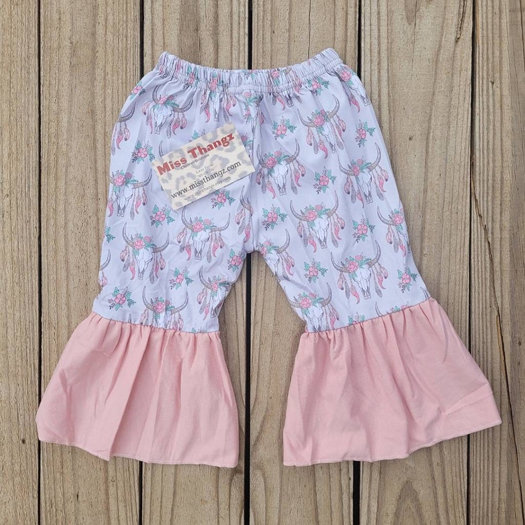 Baby Girls Bell Bottoms, Bell Bottoms Baby Girl, Bell Bottomed Pants ...