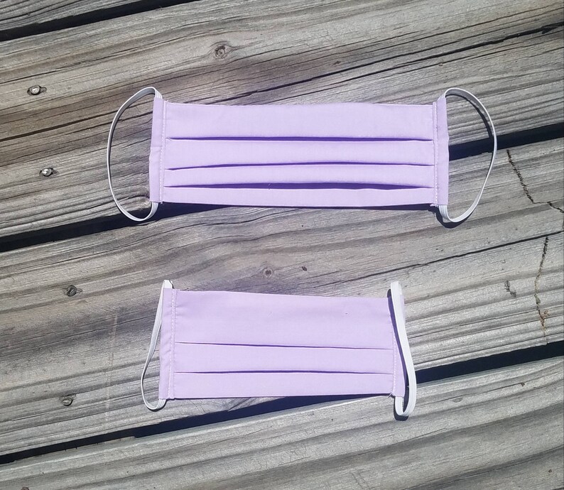 Purple Adult Women and Kids Facial Masks Protective Washable | Etsy