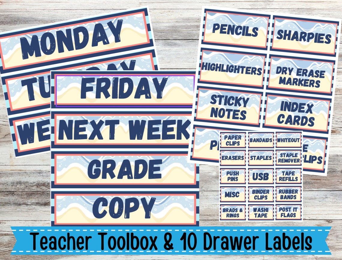 EDITABLE Under the Sea Classroom Theme - Etsy