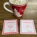 PRINTABLE Valentine's Day Hot Chocolate Packet Cards - Editable - Etsy