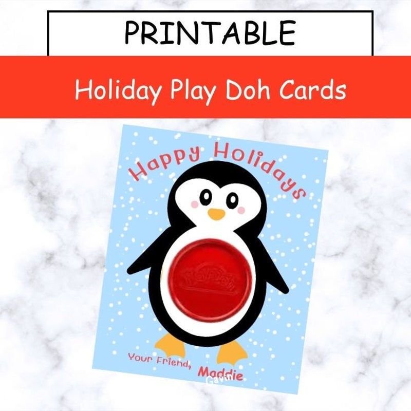 Play Doh Card - Etsy