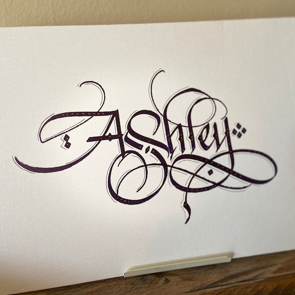 Calligraphy Signs - Etsy